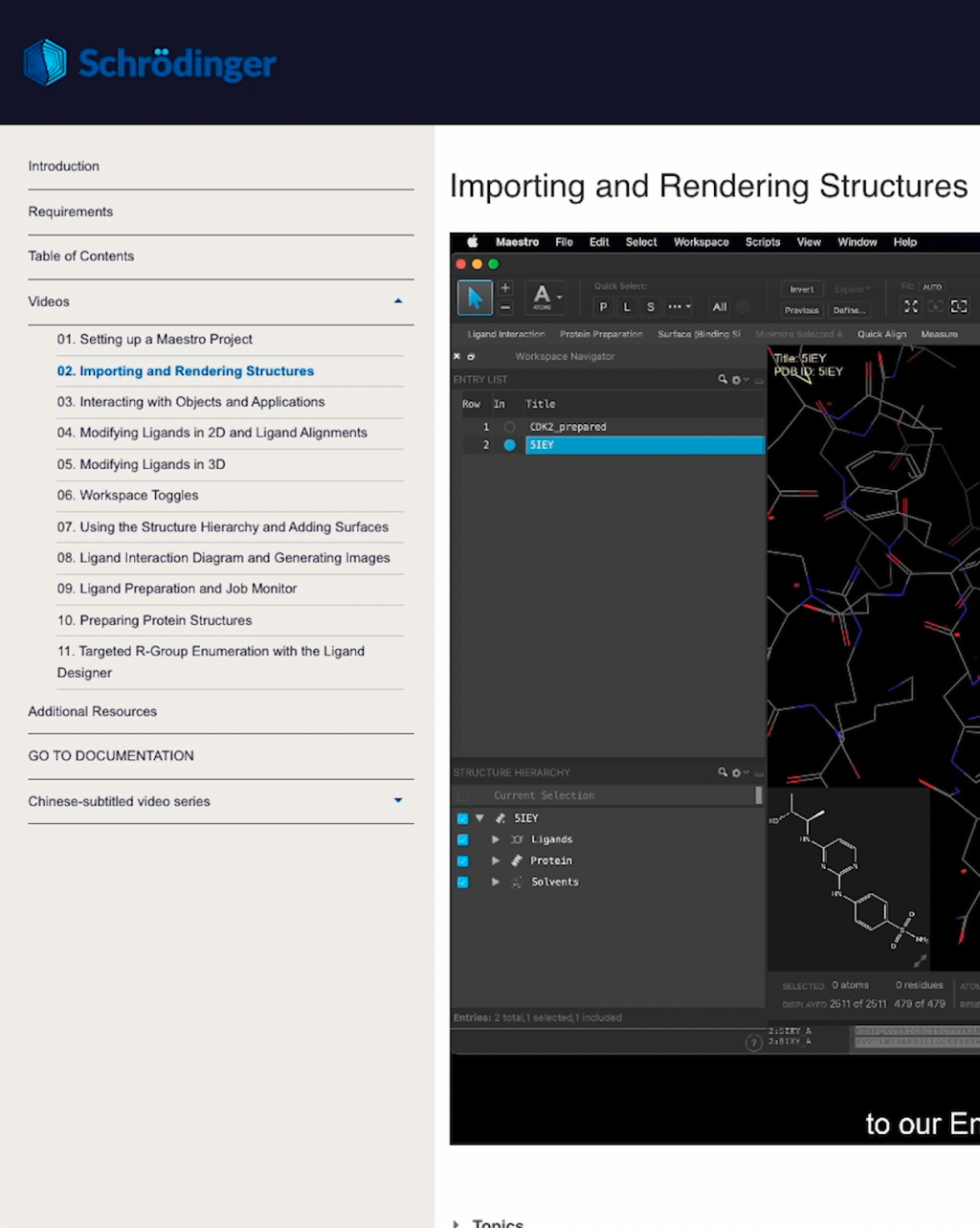 Schrödinger - Physics-based Software Platform for Molecular Discovery & Design