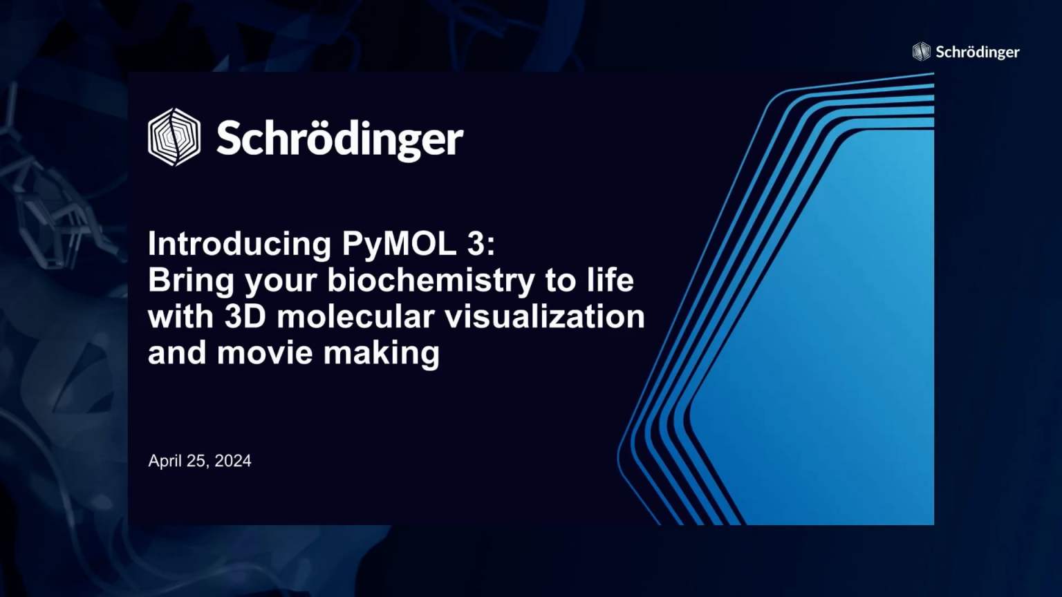 Introducing Pymol 3 Bring Your Biochemistry To Life With 3d Molecular